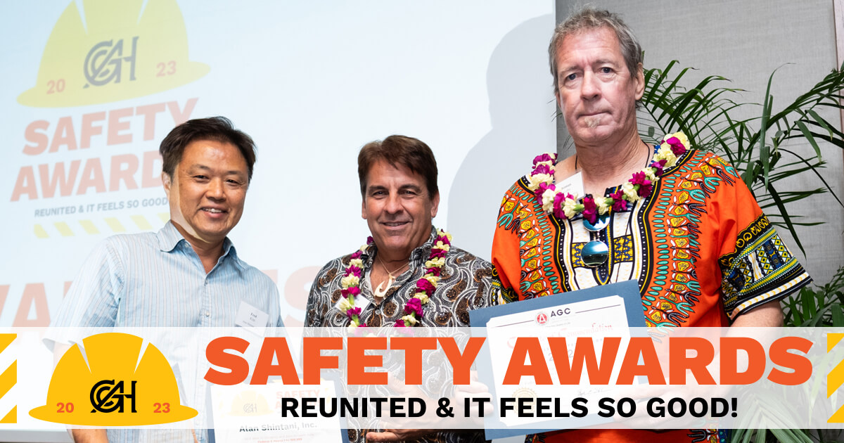 2023 GCA Safety Awards - General Contractors Association of Hawaii