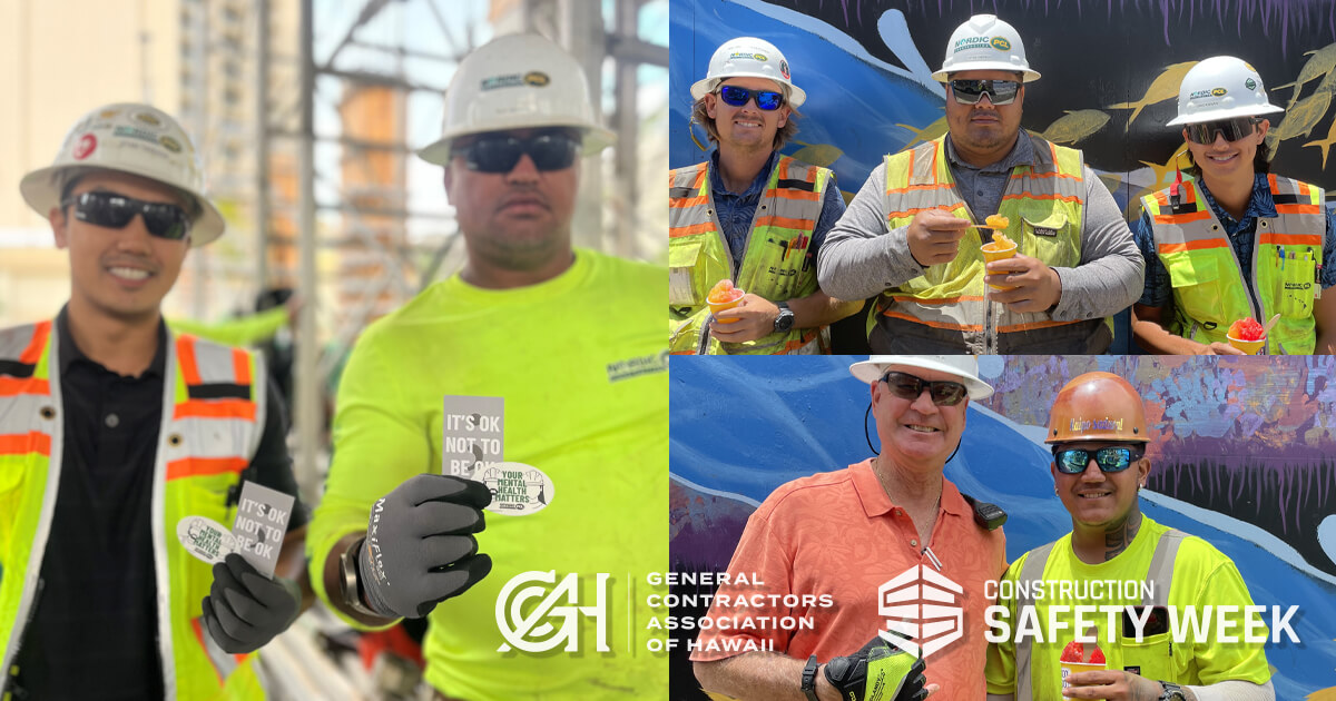 Construction Safety Week - General Contractors Association of Hawaii