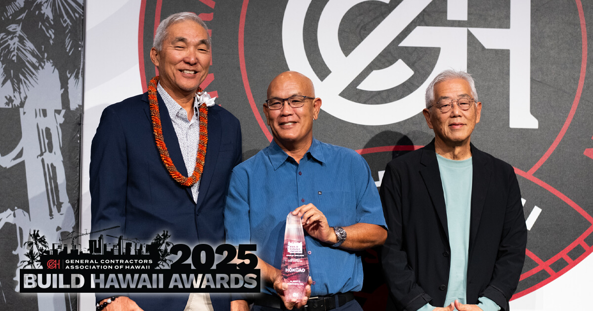 Build Hawaii Awards - General Contractors Association of Hawaii